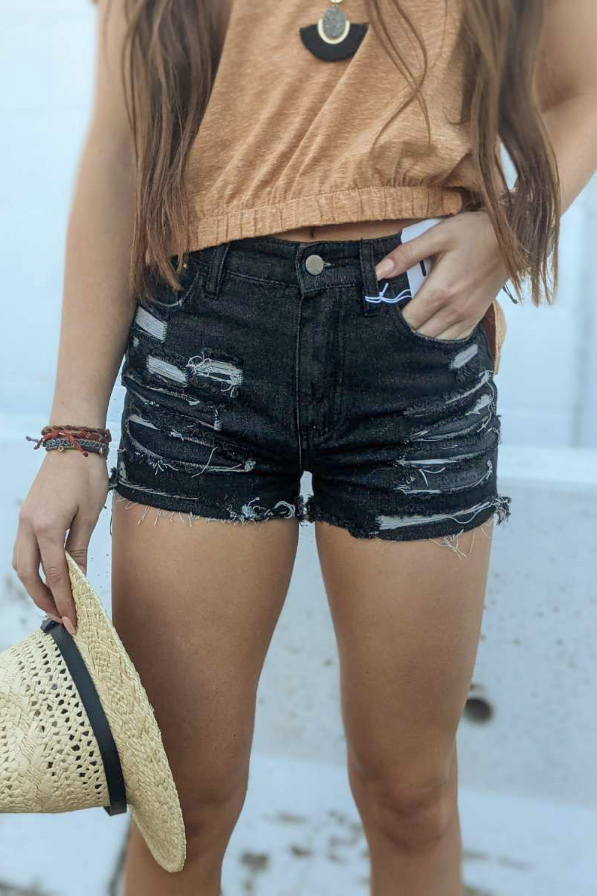 Emily High Rise Shorts – Simply Posh Boutique